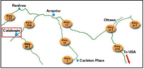 Directions | Calabogie Pearl